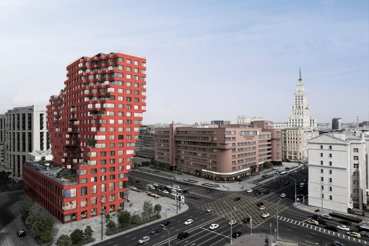 Комплекс RED7 по проекту голландского архбюро MVRDV представит Москву ...